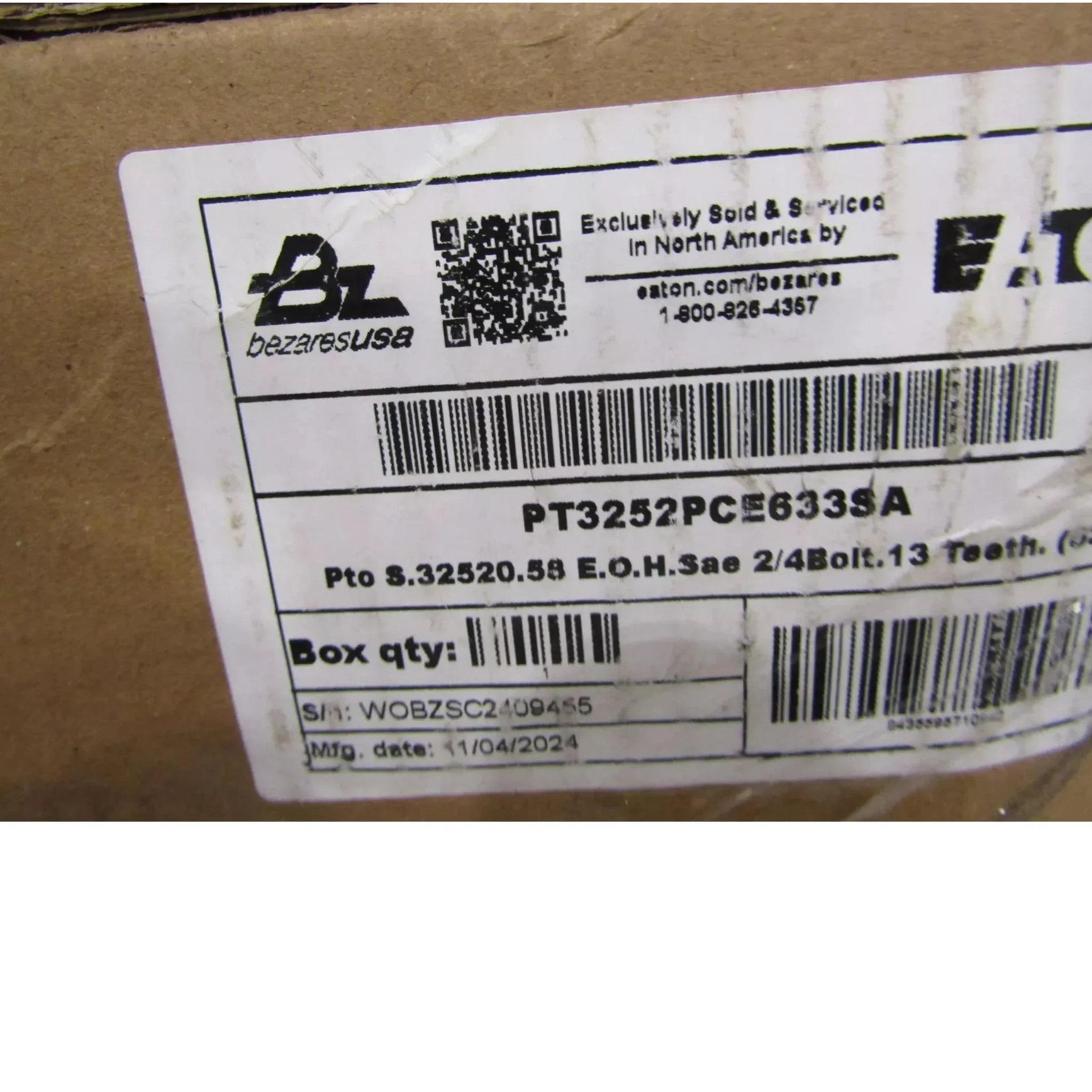 PT3252PCE633SA Genuine Eaton PTO Power Take Off – ADVANCED TRUCK PARTS