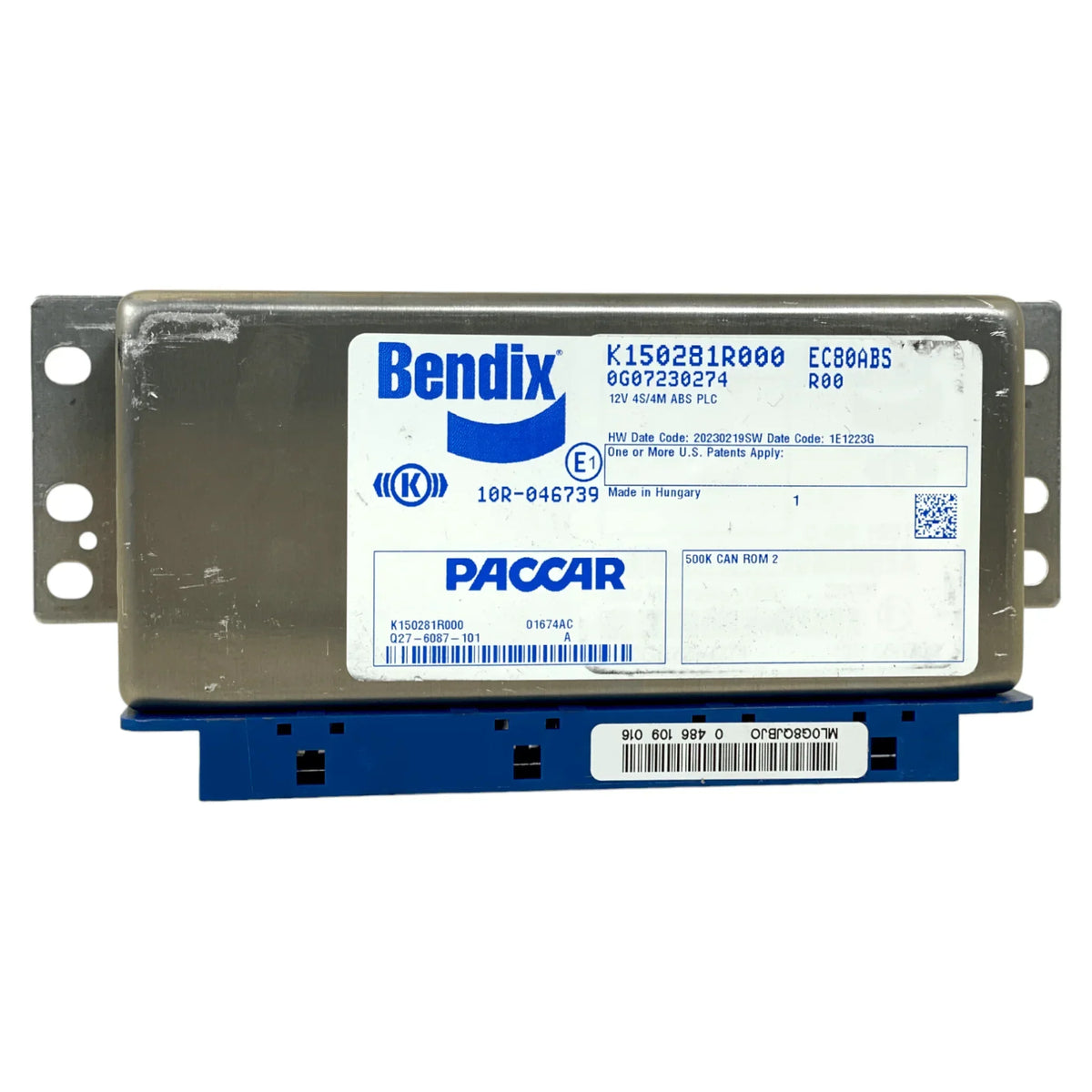 Q27-6087-101 Genuine Bendix ECM ABS Control Module EC-80 — ADVANCED ...