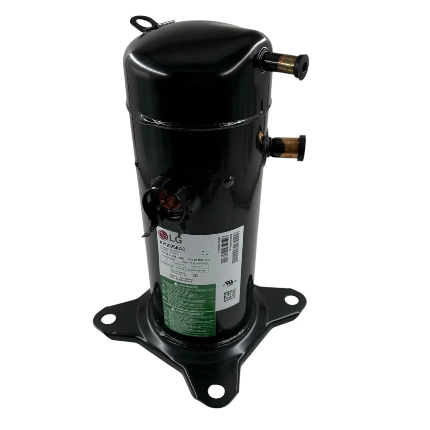 R410A Genuine LG A/C Compressor 208-230V – ADVANCED TRUCK PARTS