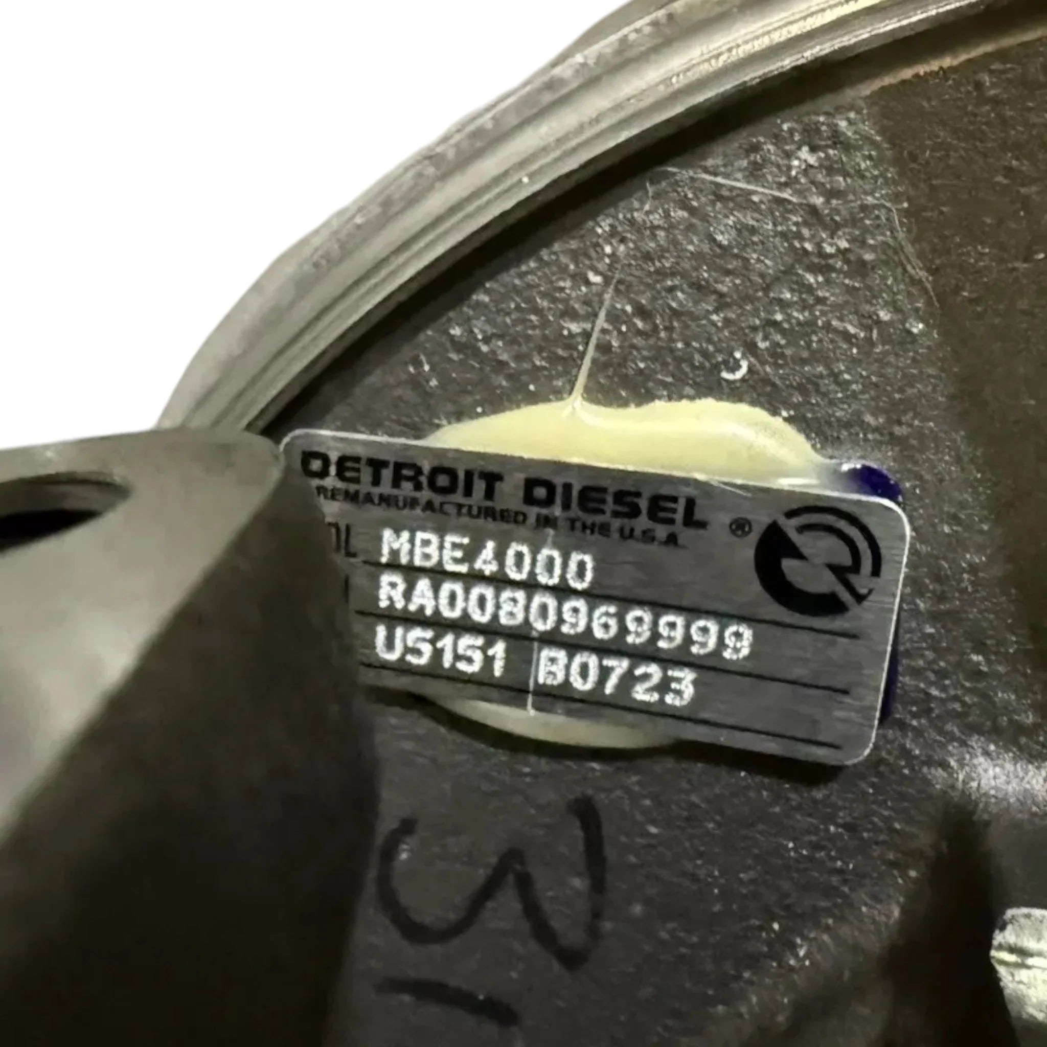 RA0080969999 Genuine Detroit Diesel Turbocharger MBE4000 – ADVANCED ...