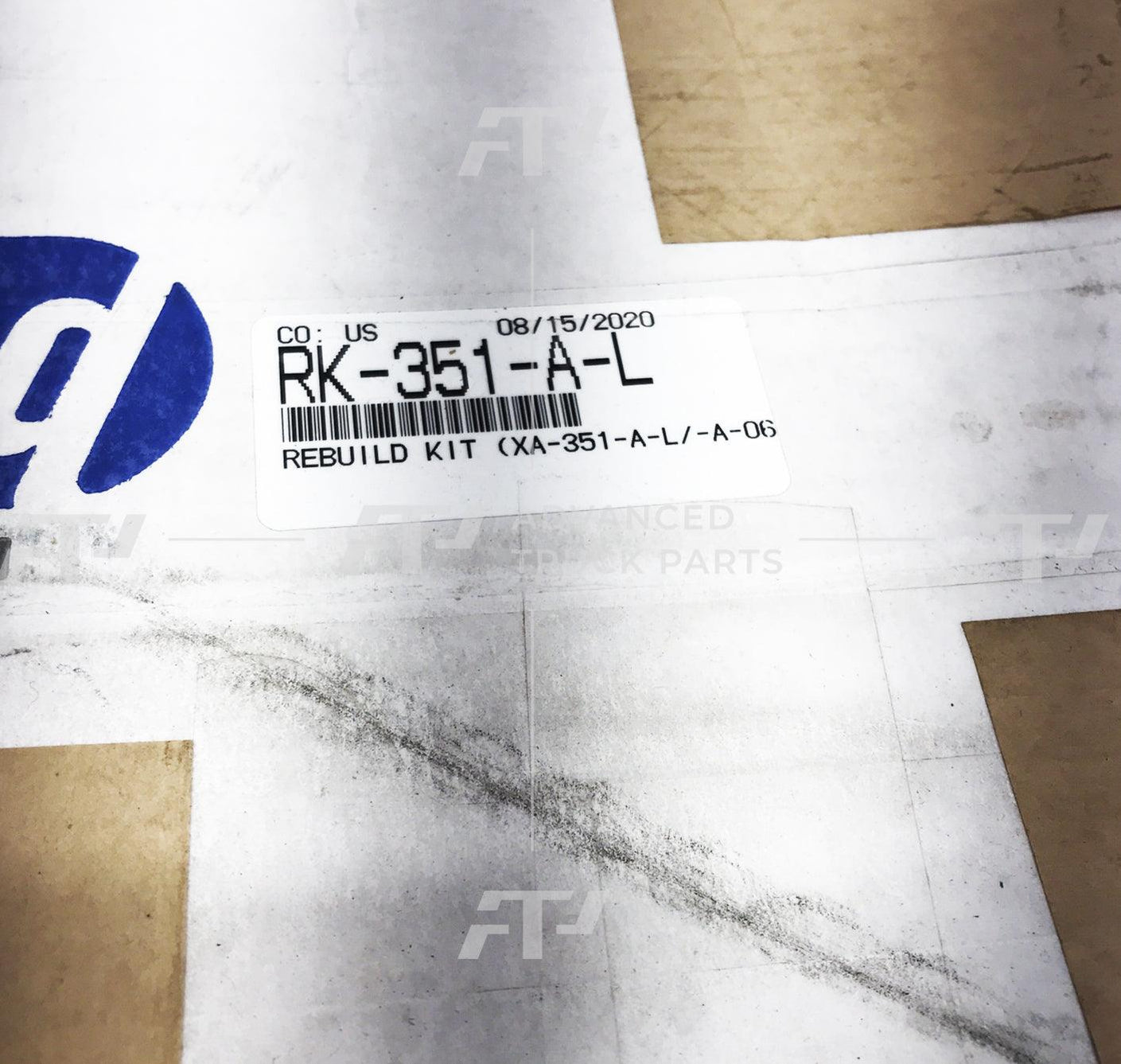 Rk-351-A-L Saf Holland Left Hand Rebuild Kit Fw35 Fifth Wheels For Ken ...