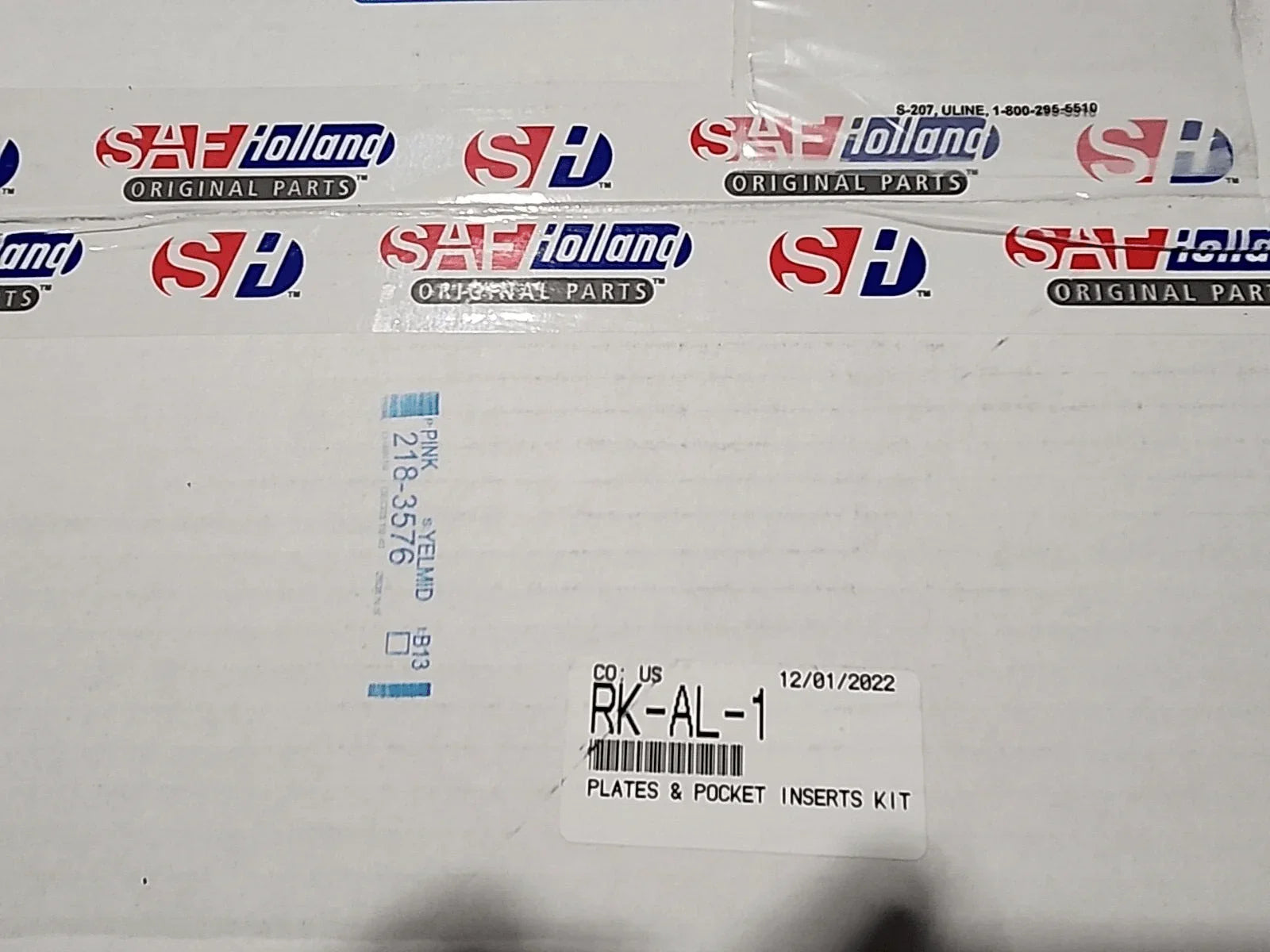 Rk-Al-1 Saf Holland Fifth Wheel Trailer Hitch Slider Repair Kit ...