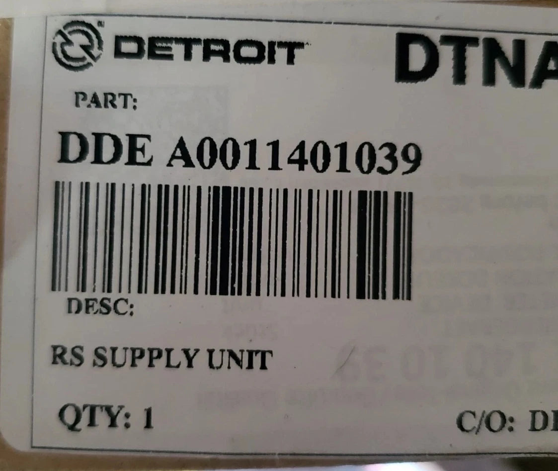 A0011401039 Genuine Detroit Diesel Meter Device Repair Kit — ADVANCED ...