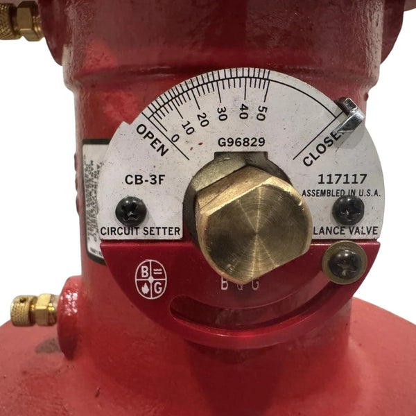 G96818 Bell & Gossett Circuit Setter Balance Valve 3" Flanged ...