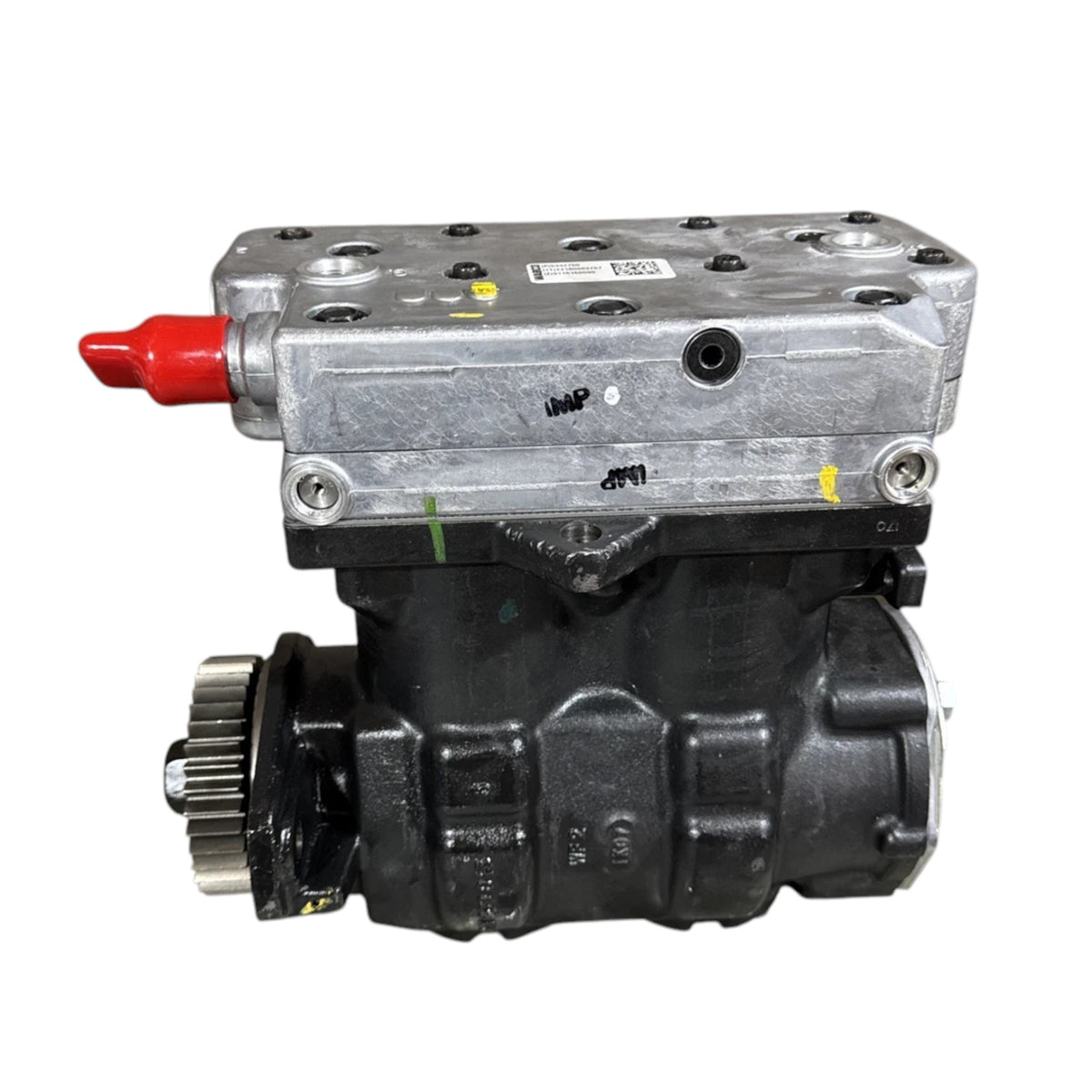 5342750 Genuine Cummins Air Compressor 2 Cylinder* — ADVANCED TRUCK PARTS