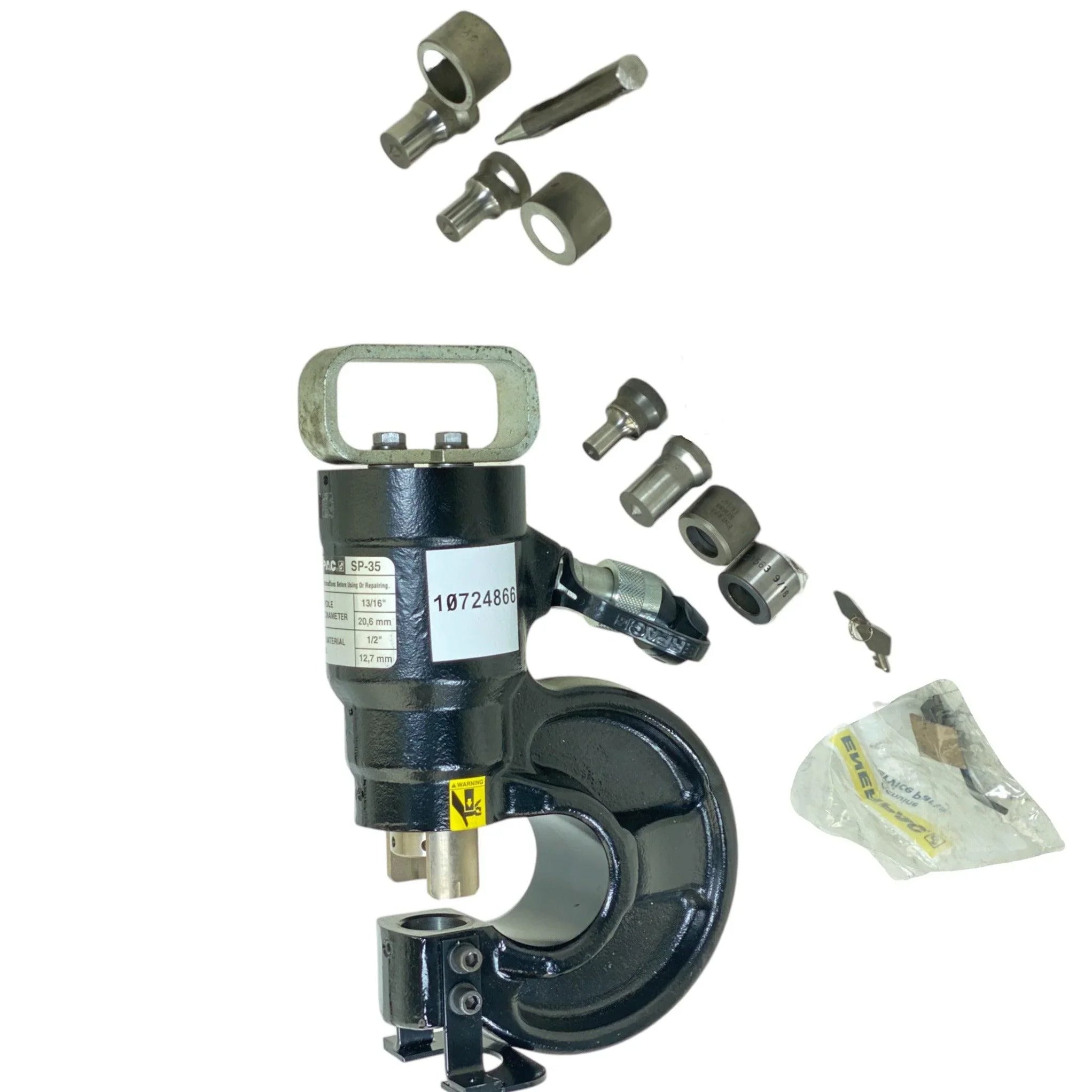 Sp-35S Genuine Enerpac 35-Ton Capacity Hydraulic Punch — ADVANCED TRUCK ...