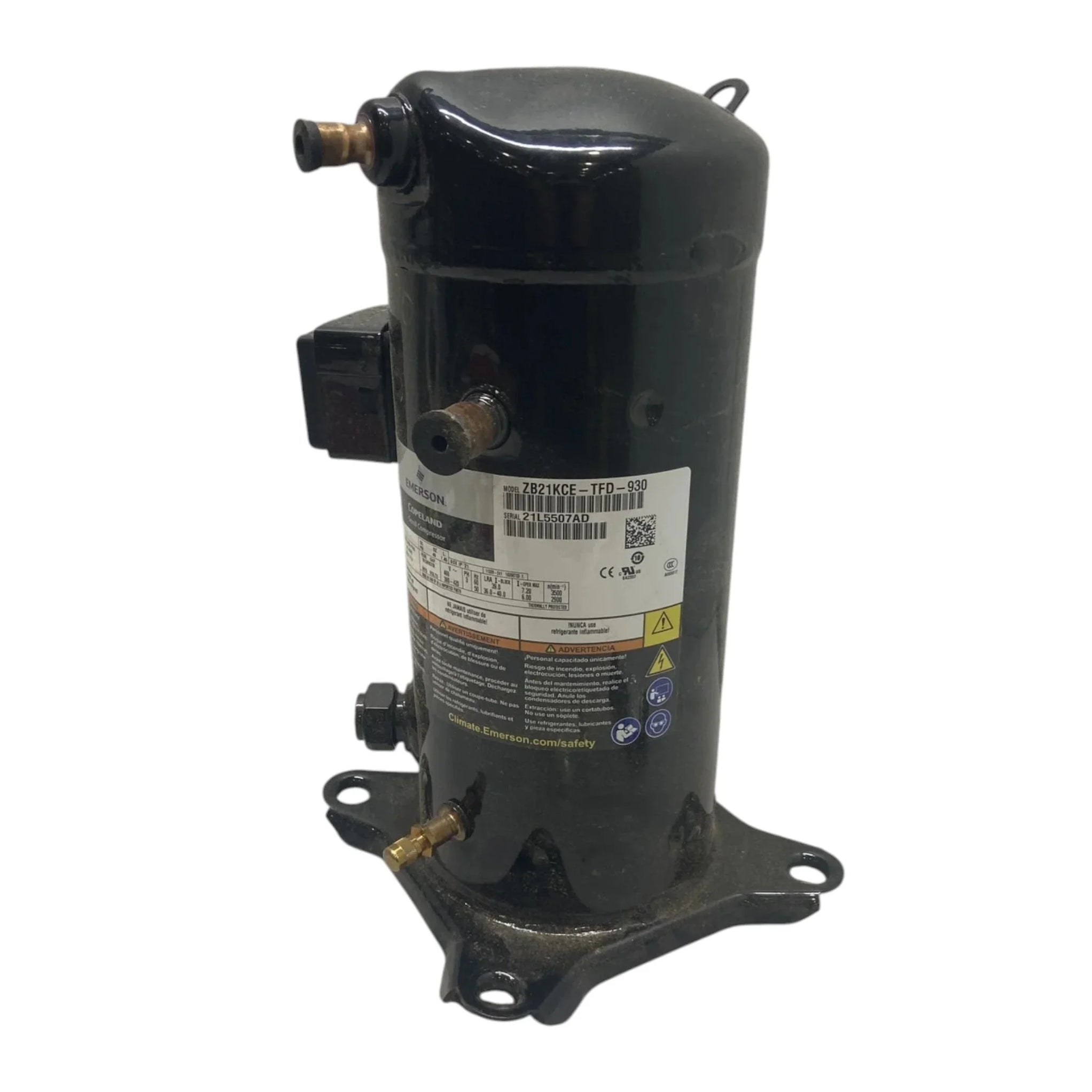 ZB21KCE-TFD-930 Genuine Copeland Scroll Compressor — ADVANCED TRUCK PARTS